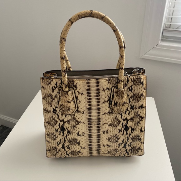 Michael Kors | Bags | Michael Kors Snakeskin Handbag | Poshmark